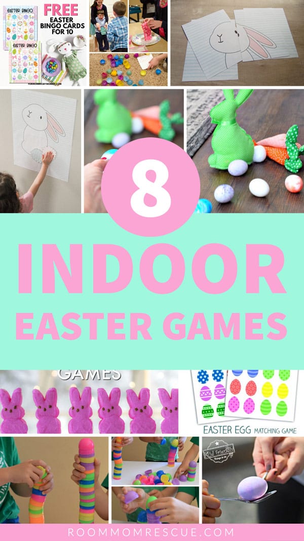 8 Fun Indoor Easter Games for Kids • Room Mom Rescue