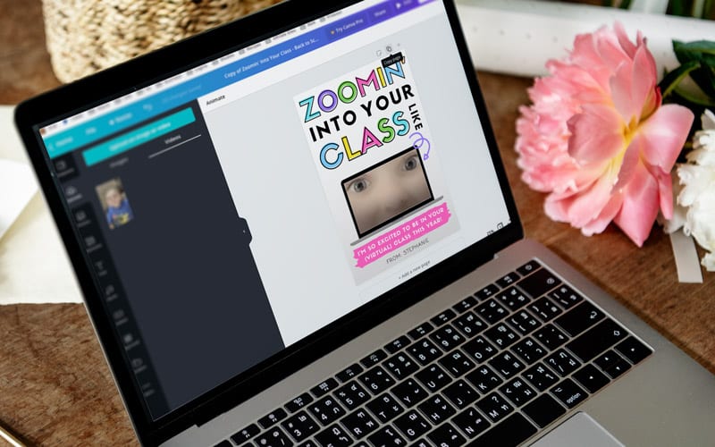 Virtual Back to School Teacher Gift (Free Video Card Template) | FREE ...