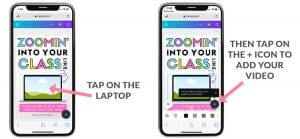 Virtual Back to School Teacher Gift (Free Video Card Template) | FREE ...